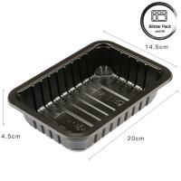 China PP Plastic Meat Trays Freezer Friendly Fresh Packaging 200 1000 pcs Cartons for sale