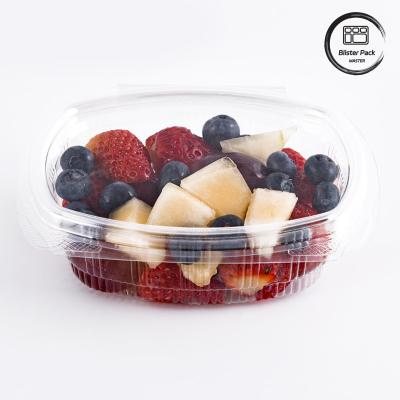 Cina Contenitori per l'insalata in PET riciclato eco-friendly 8-32 oz di plastica trasparente in vendita
