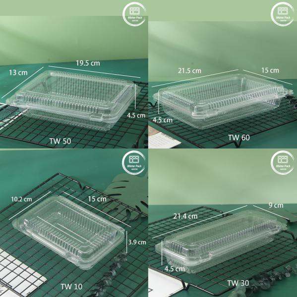 Quality Custom Transparent Disposable Fruit Container - Plastic PET Tray For Fresh for sale