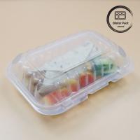 China PP Biodegradable Hinged Disposable Bento Box 4 Compartment Microwave Safe Meal Prep Container for sale