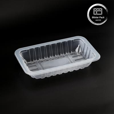 Cina Piatti di imballaggio a vuoto in PP personalizzati Piatti di plastica usa e getta con logo in vendita