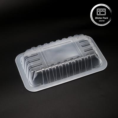 Cina Piatti di imballaggio a vuoto in PP personalizzati Piatti di plastica usa e getta con logo in vendita
