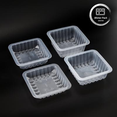 Cina Piatti di imballaggio a vuoto in PP personalizzati Piatti di plastica usa e getta con logo in vendita