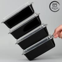 China Wholesale Single Compartment Meal Prep Containers Microwave Safe Biodegradable Plastic 4 Compartment for sale