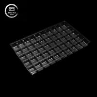 China 50 Grid Vacuum Formed Plastic Tray for Small Transformer Storage PS Material 15 Day Lead Time for sale