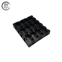 China Custom Black PS Antistatic Electronics Tray ESD Blister Packaging for PCB Components 200x150mm for sale