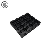 China Custom Black PS Antistatic Electronics Tray ESD Blister Packaging for PCB Components 200x150mm for sale