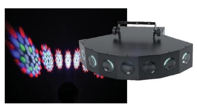 Cina Fase sette/7 teste/luci di effetto del fiore luna degli occhi LED in vendita