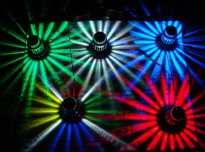 Cina Il LED effettua la discoteca 3 di illuminazione in 1 controllo del suono della luce del sole del LED RGB in vendita