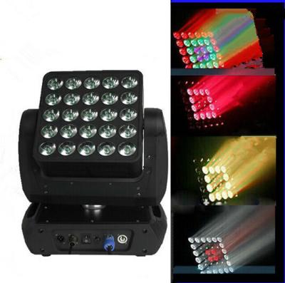 Cina Matrice nera/bianca della luce 25 x 12w del carrello di caso LED per KTV in vendita