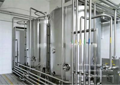 China Pet Or Glass Bottle Carbonated Drink Production Line 2000L / H for sale