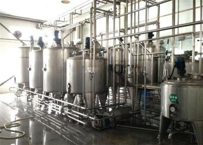 中国 大きい容量によって低温殺菌されるミルクの加工ライン 1 つの年の保証 販売のため