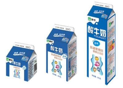 China Van de de Verwerkingslijn van de rauwe melk het Testende Yoghurt Pakket van de het Materiaal Plastic Kop Te koop