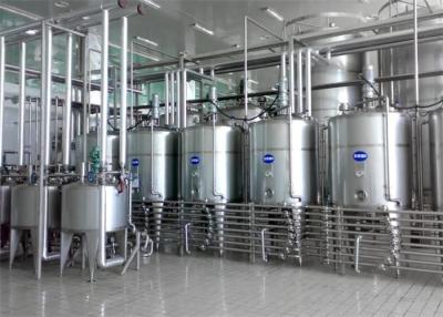 Cina Dispositivo di trattamento del latte della latteria/apparecchio a temperatura ultraelevata 1000L/H processo di fabbricazione del latte in vendita