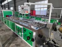 China PVC UPVC WPC Window Profiles Making Machine Door Frames Wall Panel Extruder for sale