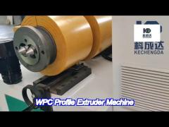 22kw wpc profile extruder machine pe sheet extrusion line for outdoor waterproof board