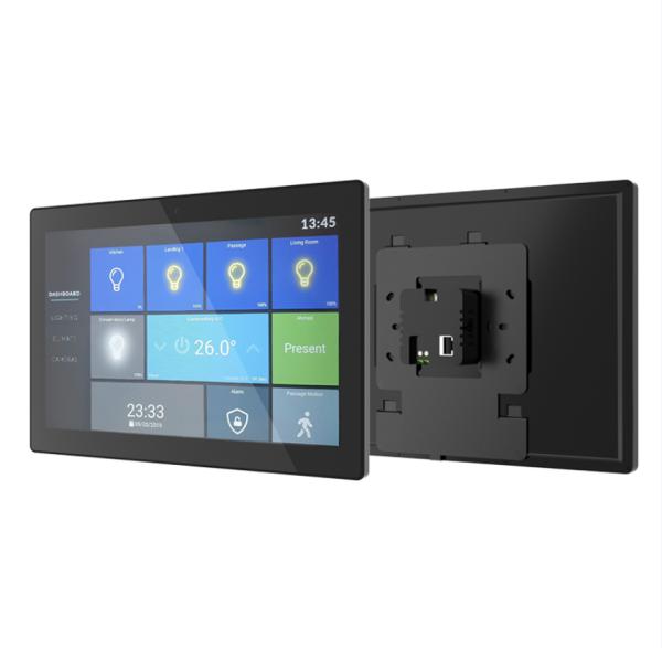 Quality Touch Panel Glass Glass Smart Home Control Panel Featuring Allwinner A83T Processor Octa Core CPU Ideal for Home Automation Systems for sale