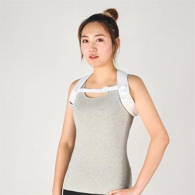 China Heated shoulder brace and orthopedic shoulder brace white Neoprene has S-XXL five size for sale