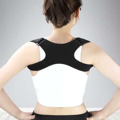 China posture corrector magnetic and back and shoulder support belt black free size for sale