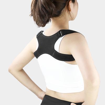 China High quality posture corrector magnetic and back and shoulder support belt black free size for sale