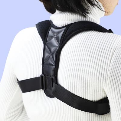 China Shoulder support back and back posture corrector black for Humpback for sale