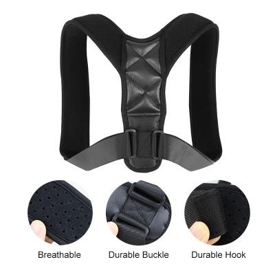 China adjustable back posture corrector free size black for Humpback for sale