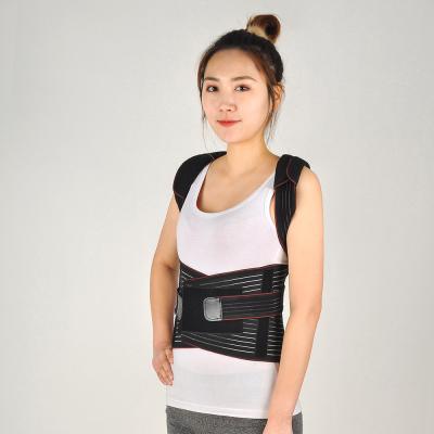 China Medical shoulder back brace and back posture corrector clavicle support Back four size for sale