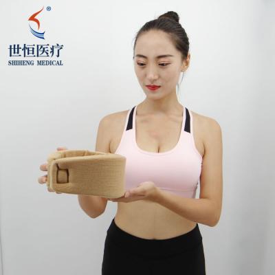 China Soft sponge cervical collar and comfortable foam neck support collar colourful S M L for sale