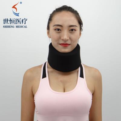 China Soft sponge cervical collar and comfortable foam neck support collar colourful S M L for sale