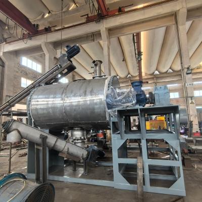 China 3T/batch Vacuum Rake Dryer 37kw 4000L Vacuum Drying Machine For Pharmacy for sale