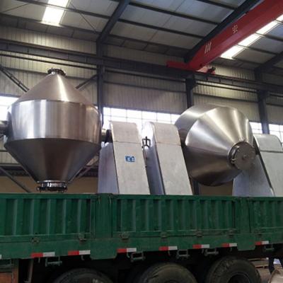 China Electric Heating SZG Double Cone Rotary Vacuum Dryer 2000L 3000L 4000L 5000L For Battery Materials for sale