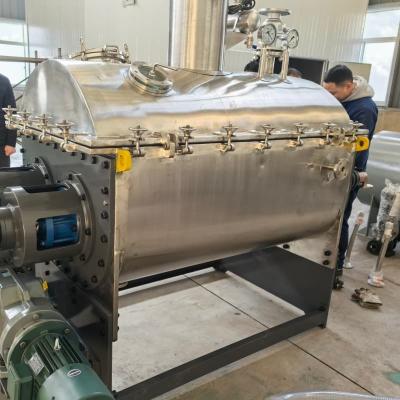 China Customized Vacuum Screw Dryer 20kw Vacuum Drying Equipment For Chemical for sale