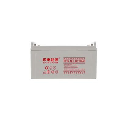China 12V Sealed Lead Acid AGM Battery 100Ah Capacity for UPS Systems for sale