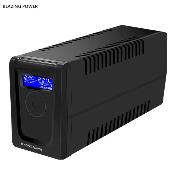 Quality Office Home Computer Desktop UPS 500VA 300W Intelligent Microprocessor Control for sale