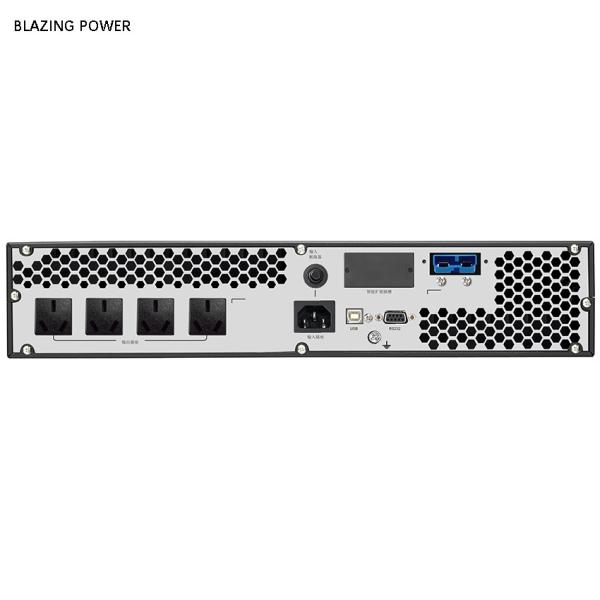 Quality 1800W Capacity Rack Mount UPS Compact Structure for Data Centers for sale