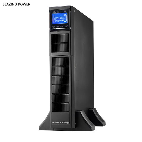 Quality Compact Rack Mount Single Phase UPS System 2700W For Data Centers for sale