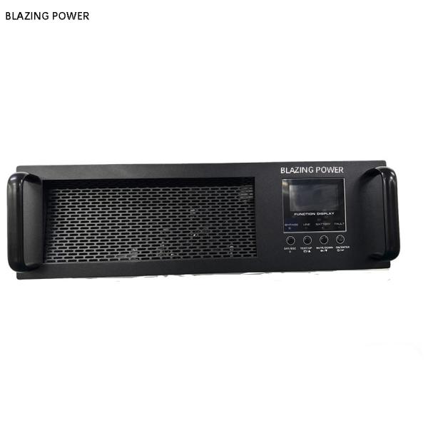 Quality Single Phase Compact Ups Power Supply Rack Mount 10KVA For Industrial for sale