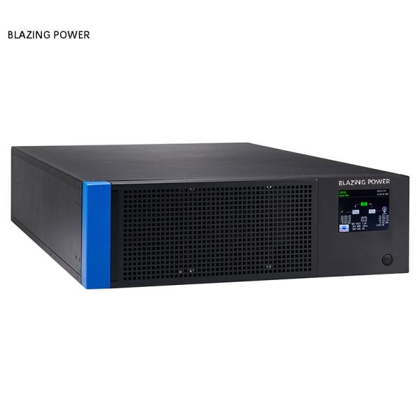 Quality LCD Display Rackmount Uninterruptible Power Supply Real Time Monitoring 10KVA for sale