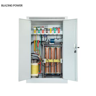 China SBW-250KVA 3 Phase Voltage Stabilizer 380V ±15% Input 98% Efficiency Overload Protective for sale