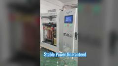 SBW-60kVA Three-Phase Microprocessor-Controlled Compensated AC Voltage Regulator