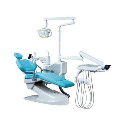 China AP020 Dental Chair Unit with Corrosion Resistant ASA Plastic, Enhanced Lighting, and Ergonomic Design for sale