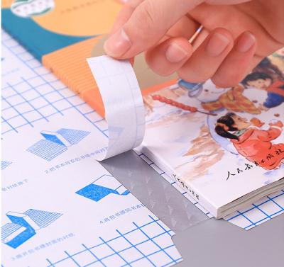 Cina copertina di libro autoadesiva di 33cmx10m CPP, copertina di libro di plastica posteriore appiccicosa in vendita