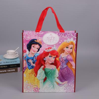 Cina tessuto lucido Carry Bags, sacchetti della spesa tessuti riutilizzabili di 32*11*38cm non in vendita