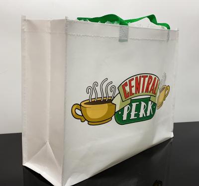 China 44*15*24cm recycleren de Drukpp niet Geweven Zak 15cm van de Hitteoverdracht dikte Te koop