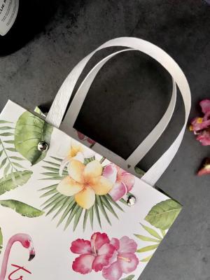 China 32*11*38cm CMYK colorem o papel de embalagem luxuoso Carry Bags à venda