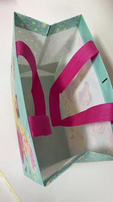 China Mooie niet Geweven 24cm Dikte Winkelend Carry Bags, niet Geweven Stoffenzakken Te koop