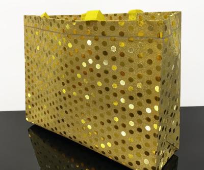 Cina acquisto laminato metallico dorato Carry Bags di 44*15*24cm in vendita