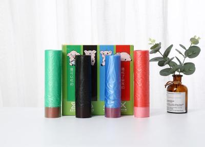 Cina Colorful HDPE Drawstring Trash Garbage Bags In Rolls in vendita
