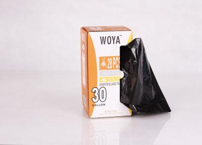 Cina Biodegradable Black Plastic 55 Gallon Garbage Bags Fold Custom Ldpe in vendita