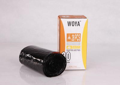 Cina Biodegradable Black Plastic 55 Gallon Garbage Bags Fold Custom Ldpe in vendita